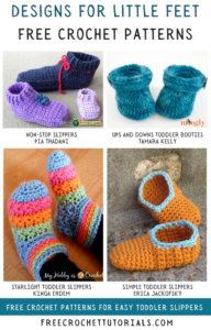 11 Essential Designs for Little Feet! • Free Crochet Patterns and Tutorials