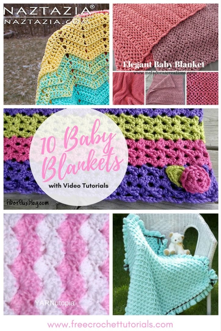 10 Free Crochet Baby Blanket Patterns (+ Videos for 2025)