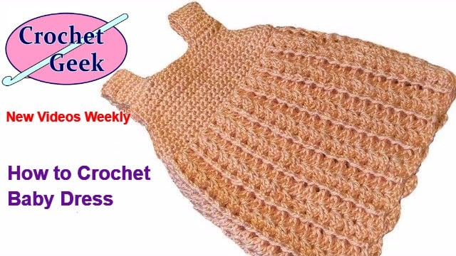 10 Free Patterns for Crocheted Baby Dresses • Free Crochet Tutorials