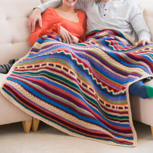 Southwestern Style Afghans - Navajo Blankets • Free Crochet Patterns ...