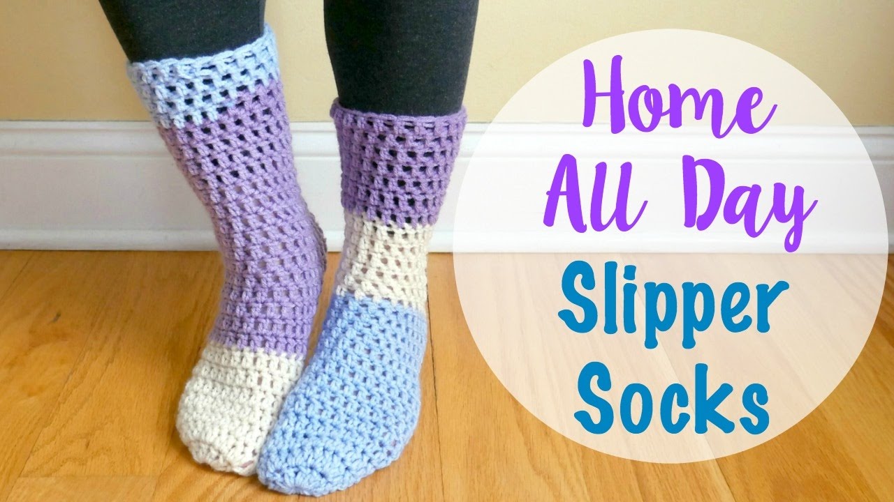 10+ Easy Crochet Sock Patterns • Free Crochet Patterns and Tutorials