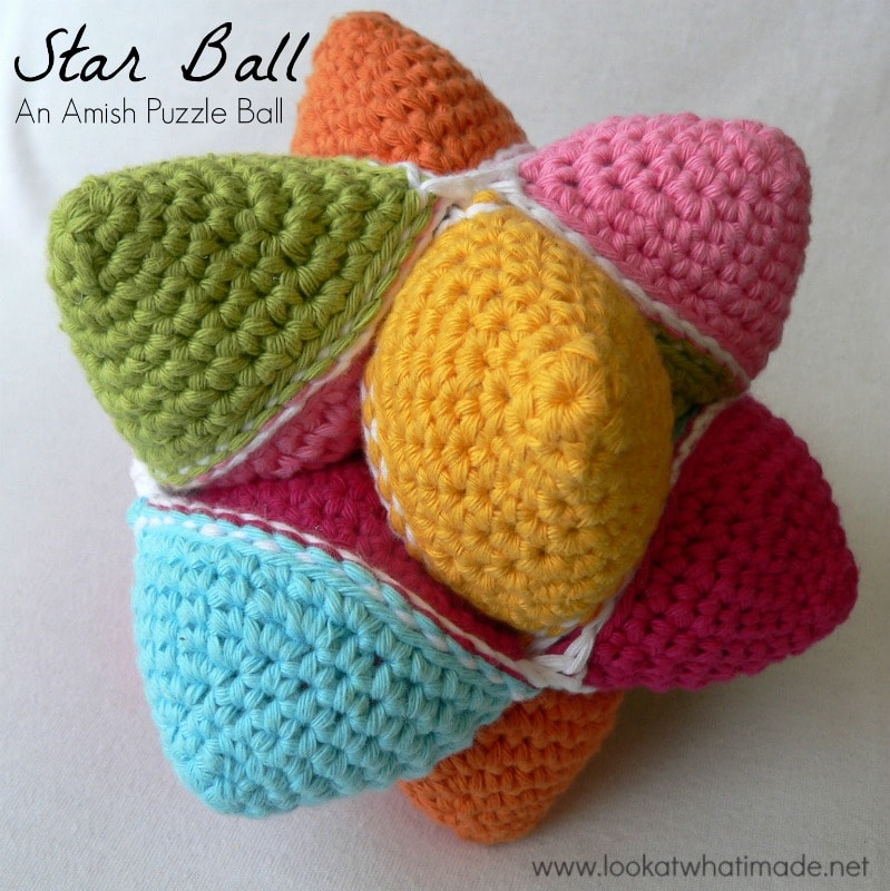 Free Crochet Patterns for Amish Puzzle Balls • Free Crochet Patterns ...