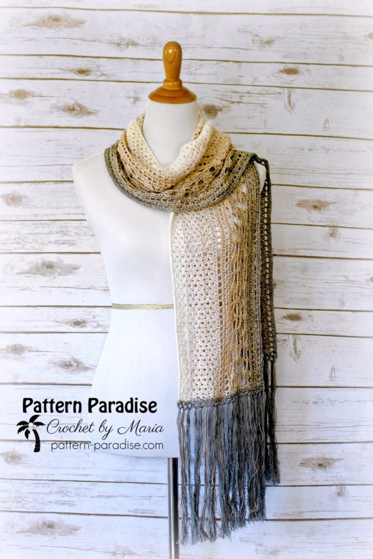 Light and Lacy Scarves: Free Crochet Patterns • Free Crochet Patterns ...