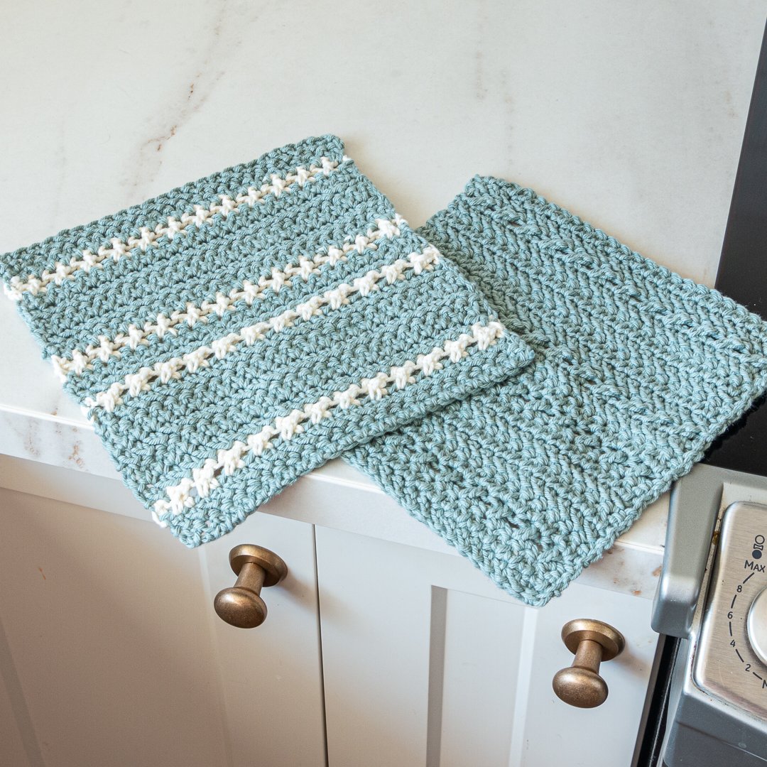 Ava Crochet Dishcloth • Free Crochet Patterns and Tutorials