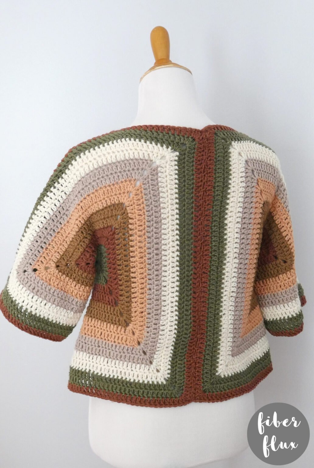 Hexagon Cardigan Crochet Patterns You’ll Love • Free Crochet Patterns ...