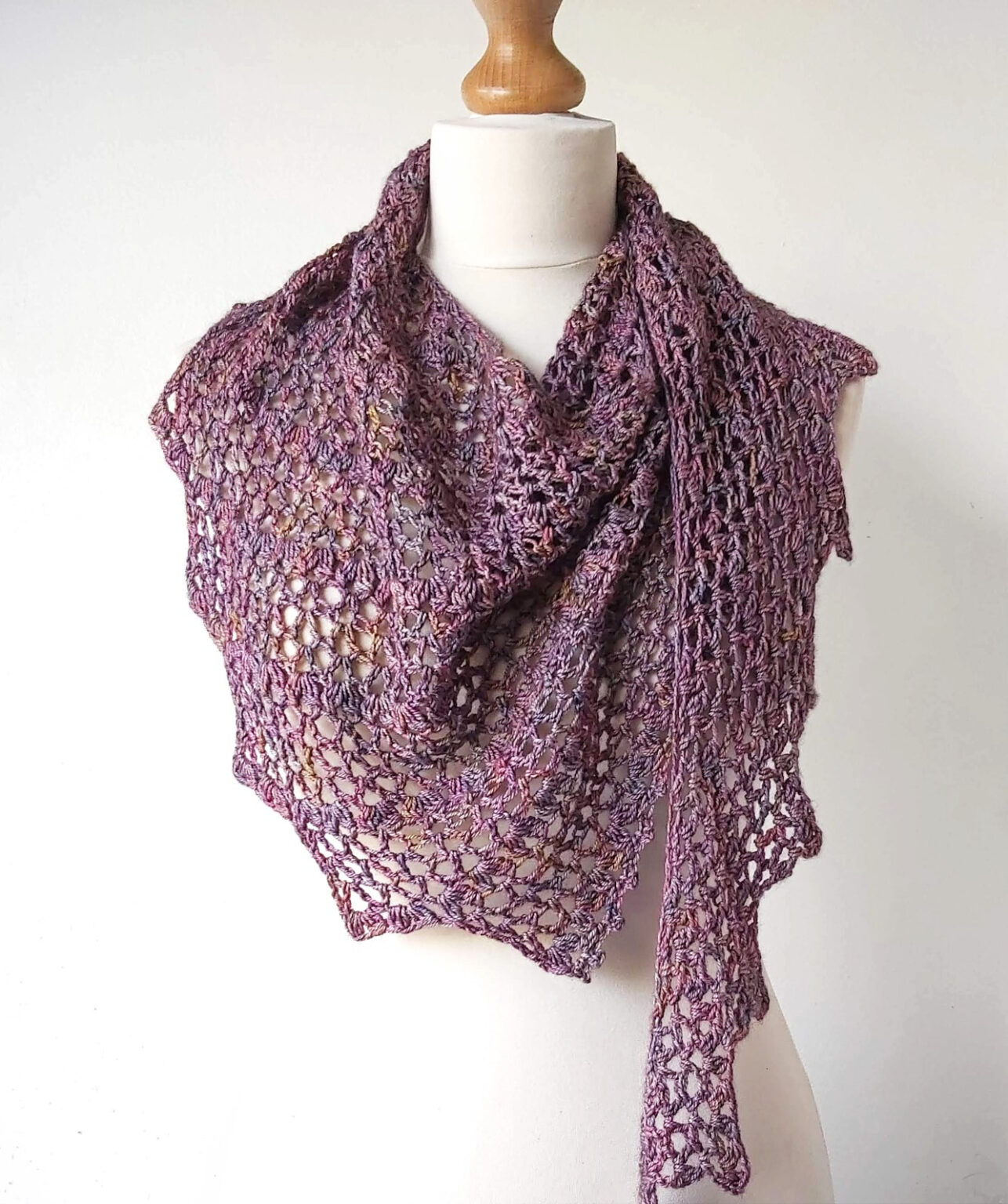 Asymmetrical Crochet Shawl Patterns