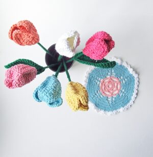 Crochet Your Own Bouquet: 12 Free Tulip Patterns