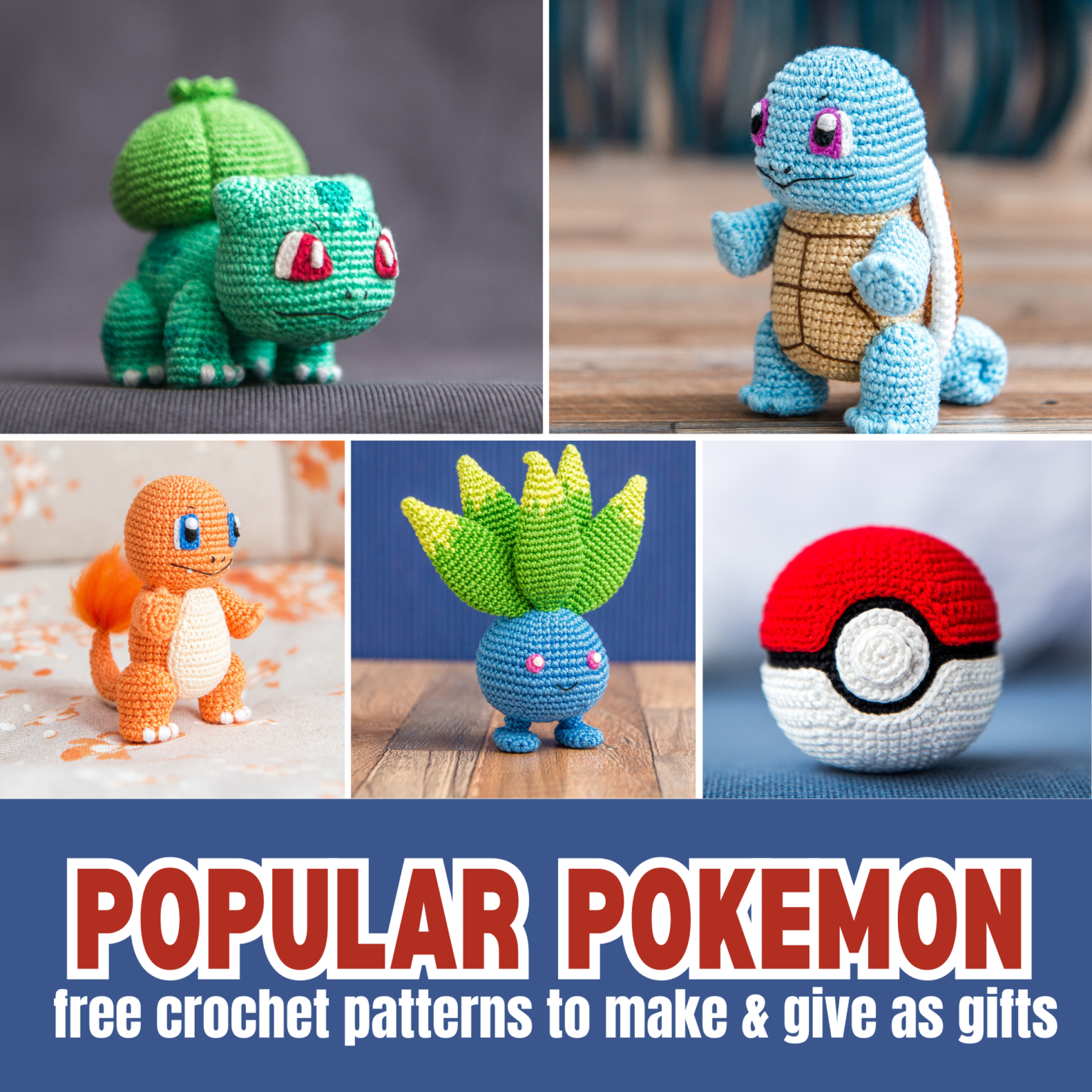 Popular Pokemon Crochet Patterns