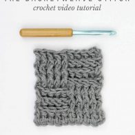 How to Crochet the Diagonal Box Stitch Tutorial • Free Crochet Tutorials